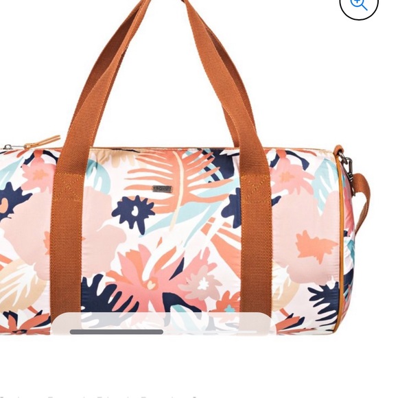 Roxy | Bags | Nwt Roxy Duffel Hand Carry Travel Bag Gym Lucky Bamboo ...